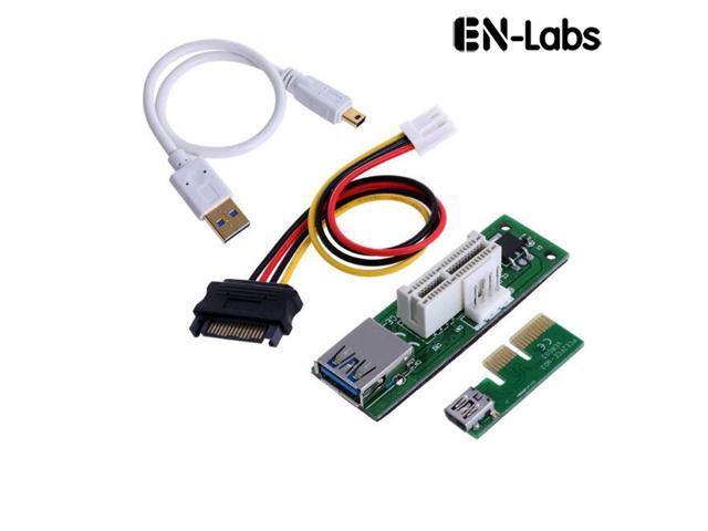 Click here for ENLabs PCIE1X21X PCI-E X1 to 1X Extender Riser Cab... prices
