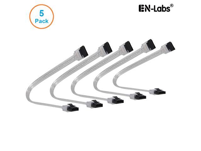 Click here for EnLabs 5PKSATAIII25CMCL 5 Pack SATA 3.0 6Gbps Stra... prices