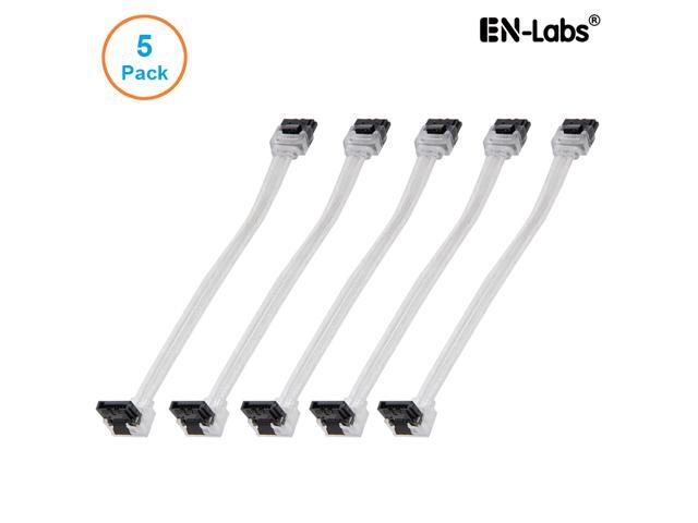 Click here for EnLabs 5PKSATAIII25CMCL90 5 Pack SATA 3.0 6Gbps St... prices