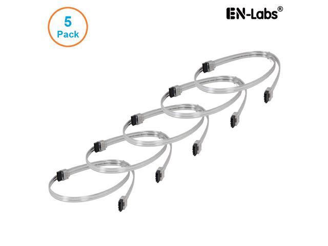 Click here for EnLabs 5PKSATAIII60CMCL 5 Pack SATA 3.0 6Gbps Stra... prices