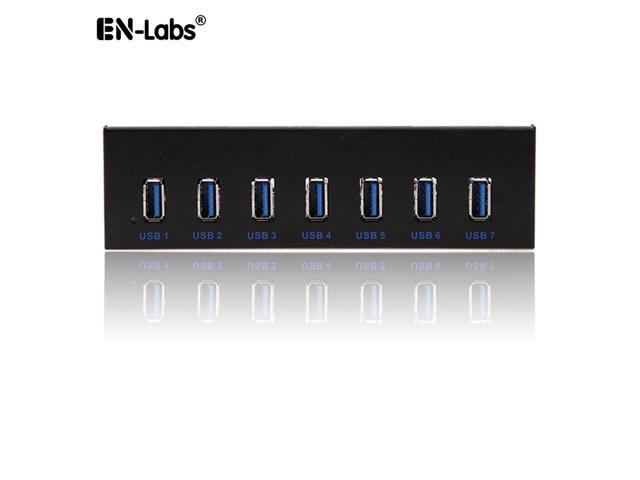 Click here for EnLabs FP525U37M PC Case 5.25 inch front panel 7 P... prices