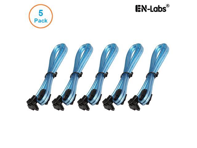 Click here for EnLabs 5PKSATAIII60CMBL90 5 Pack SATA 3.0 6Gbps St... prices