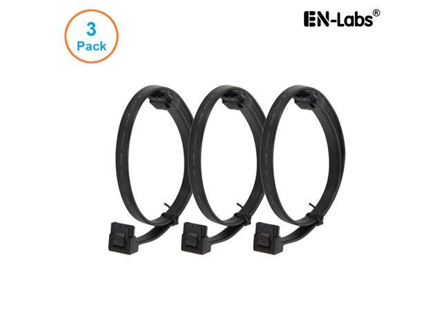 Click here for EnLabs 3PKSATAIII18BKA 3 Pack SATA 3.0 6Gbps Strai... prices