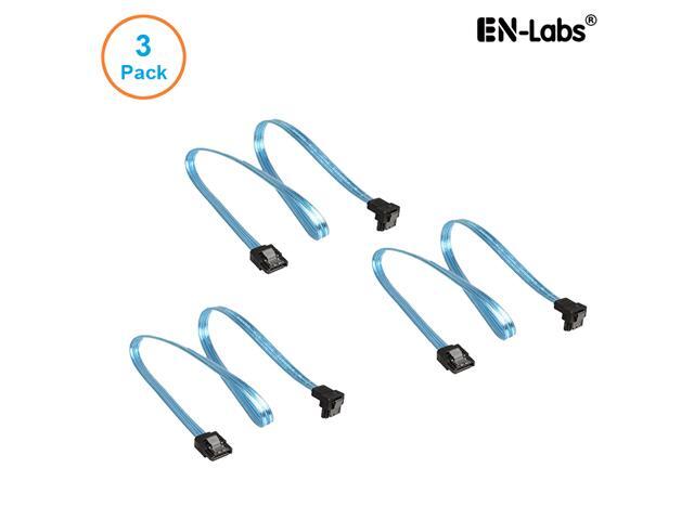 Click here for EnLabs 3PKSATAIII18BLA 3 Pack SATA 3.0 6Gbps Strai... prices