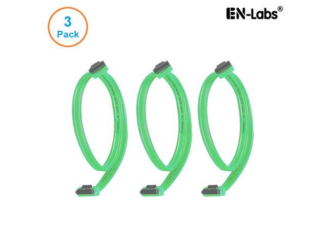 Click here for EnLabs 3PKSATAIII18GN 3 Pack SATA 3.0 6Gbps Straig... prices