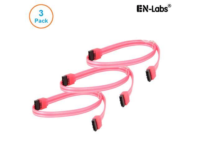 Click here for EnLabs 3PKSATAIII18RD 3 Pack SATA 3.0 6Gbps Straig... prices