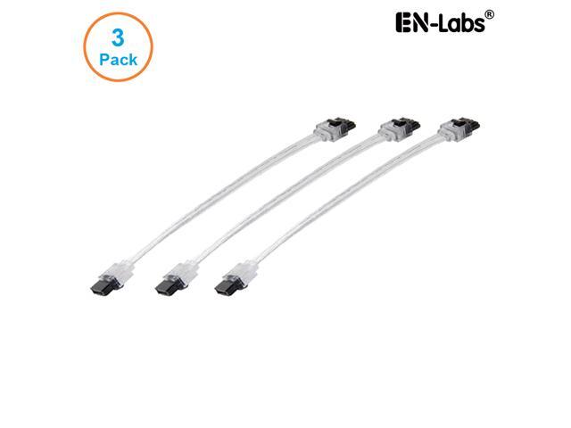 Click here for EnLabs 3PKSATAIII6CL 3 Pack SATA 3.0 6Gbps Straigh... prices
