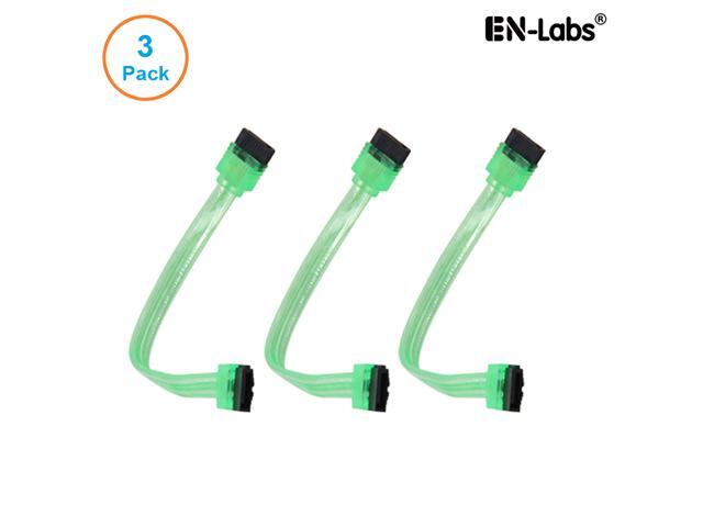 Click here for EnLabs 3PKSATAIII6GN 3 Pack SATA 3.0 6Gbps Straigh... prices
