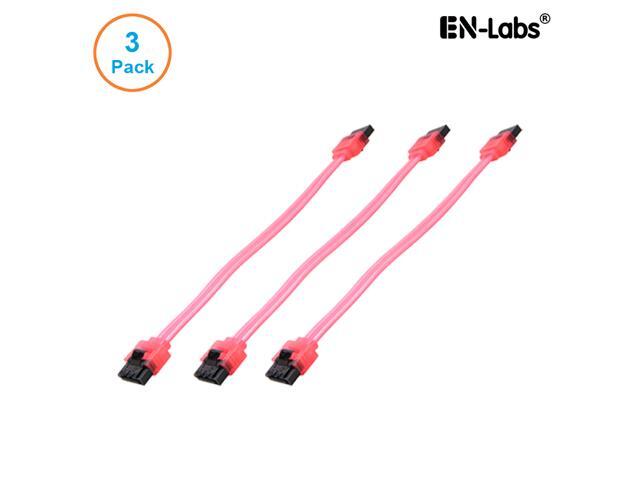 Click here for EnLabs 3PKSATAIII6RD 3 Pack SATA 3.0 6Gbps Straigh... prices