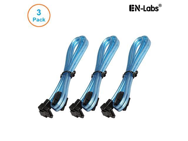 Click here for EnLabs 3PKSATAIII24BLA 3 Pack SATA 3.0 6Gbps Strai... prices