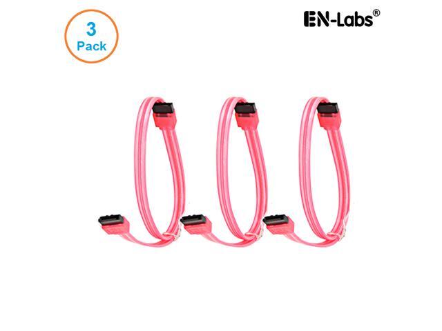 Click here for EnLabs 3PKSATAIII24RD 3 Pack SATA 3.0 6Gbps Straig... prices