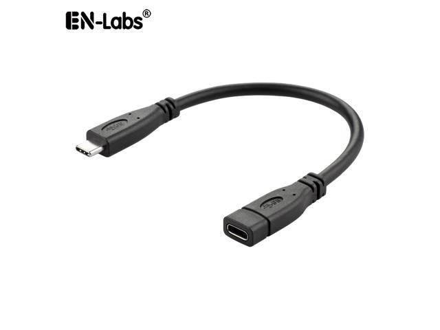 Click here for EnLabs USB10GCMF20CM 8 inches USB-C Type C Male to... prices