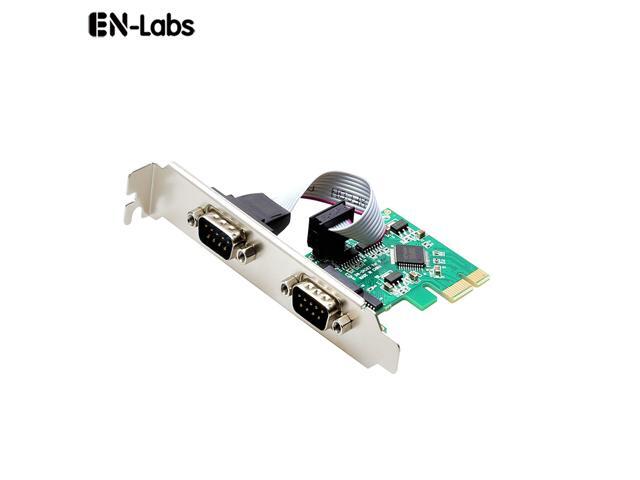 Click here for En-Labs PCIE22XDB9V2 2 Port RS-232 RS232 DB9 Seria... prices