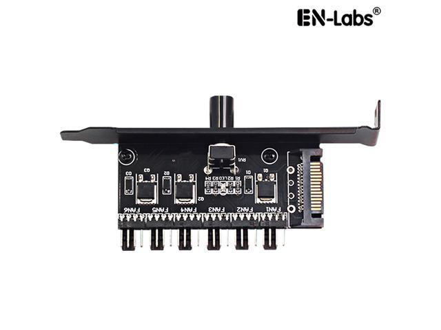 Click here for Enlabs PCIFANCO6S 6 Channel 4-pin Fan speed Contro... prices