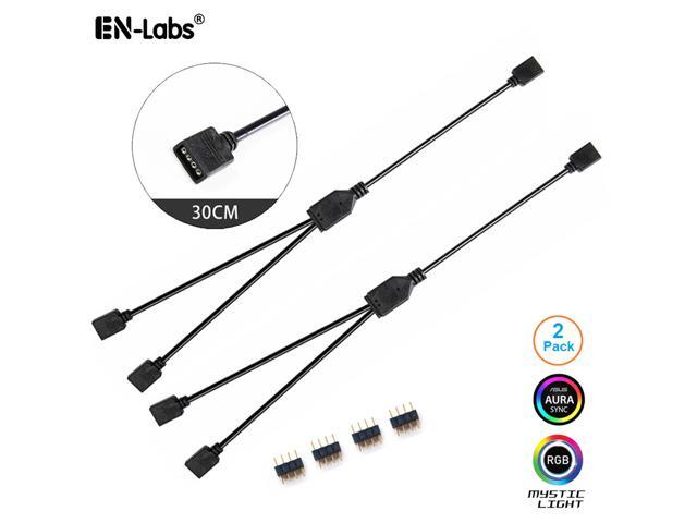 Click here for Enlabs 12V 4-Pin RGB 2-Way Female to x Female RBW... prices