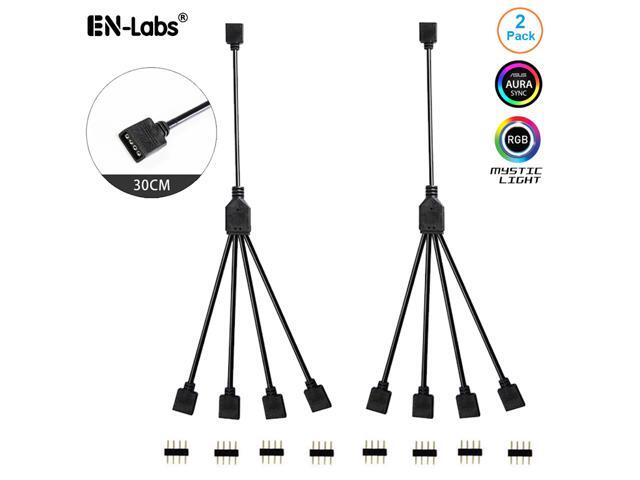 Click here for Enlabs 12V 4-Pin RGB 4-Way Female to x Female RBW... prices
