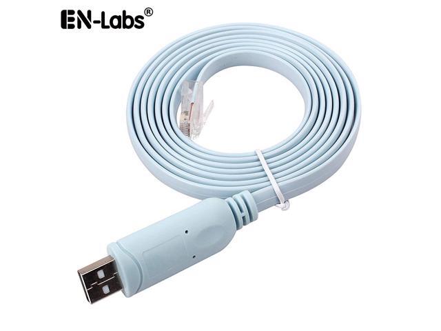 Click here for EnLabs USB2RJ45COM6FT USB Console Cable USB to RJ4... prices