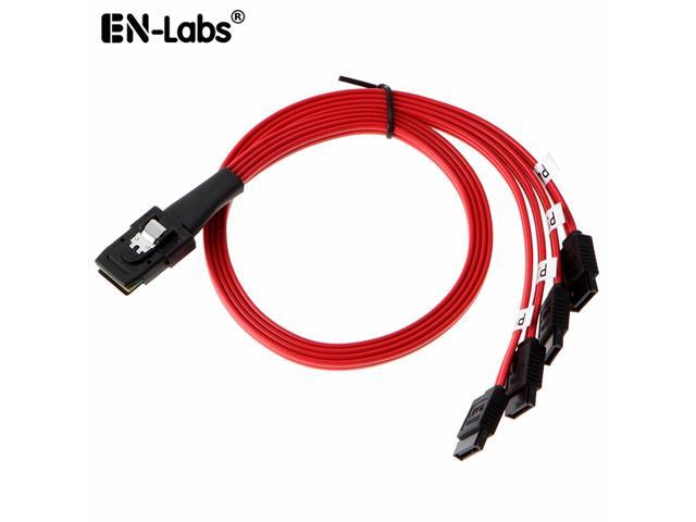 Click here for EnLabs Mini SAS to 4 SATA Cable SAS Breakout Cable... prices
