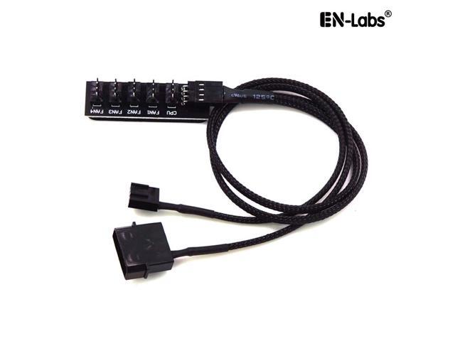 Click here for 1 to 5 Ports 4 pin PWM Fan Hub Splitter - PWM Regu... prices