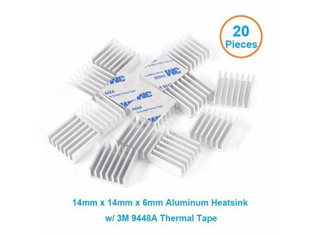 Click here for 20pcs/lot Aluminum Heatsink 14*14*6mm Electronic C... prices