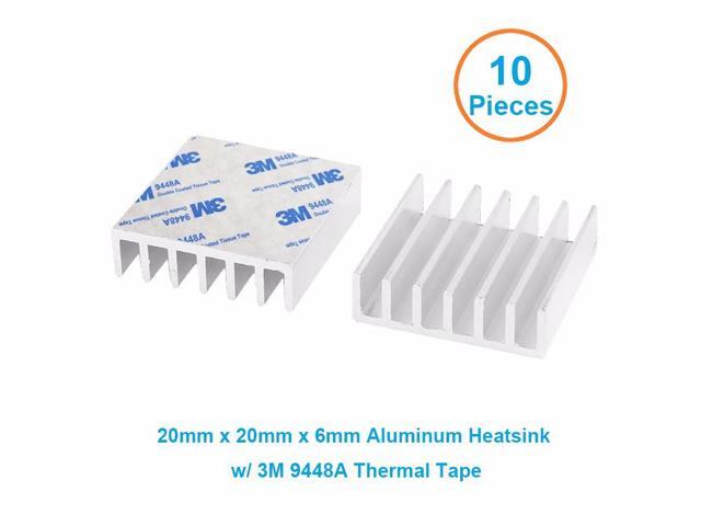 Click here for 10pcs/lot Aluminum Heatsink 20*20*6mm Electronic C... prices