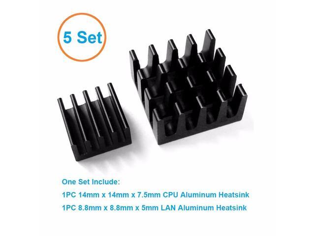 Click here for 5 Sets/10pcs Raspberry Pi B+ Pi 2 Pi 3 Anodized Bl... prices