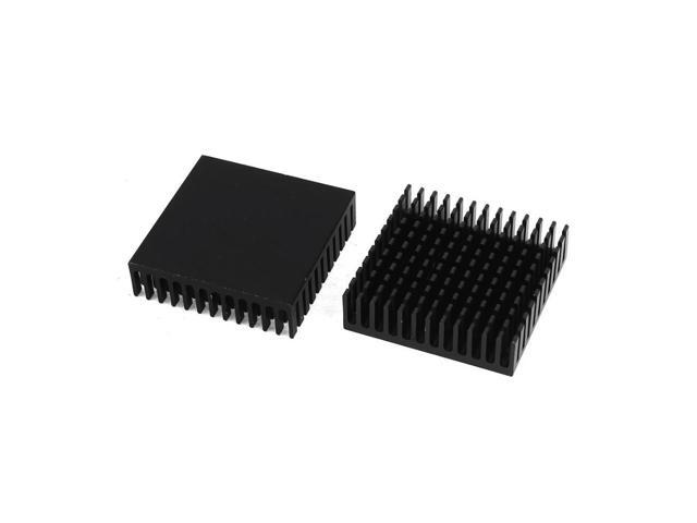 Click here for 2pcs Black 40x40x11mm Aluminum Heat Sink Radiator... prices