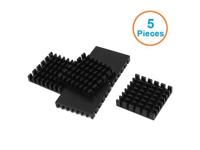 Click here for 5pcs/lot Anodized Black Aluminum Heatsink 25x25x5m... prices