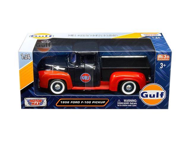 Click here for 1956 Ford F-100 Pickup Truck Gulf Dark Blue and Re... prices