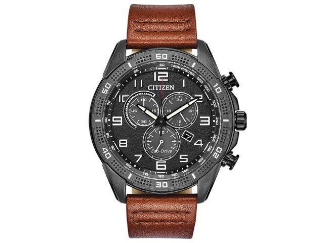 Click here for Mens Citizen Eco-Drive Chronograph CHR Drive Brown... prices
