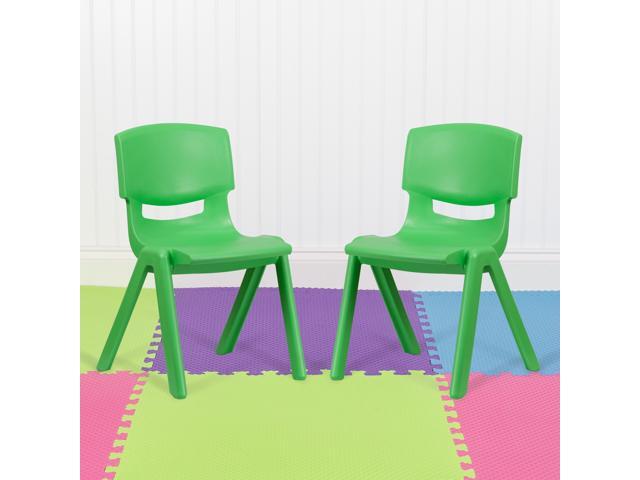 Click here for 2 Pack Green Plastic Stackable School Chair with 1... prices