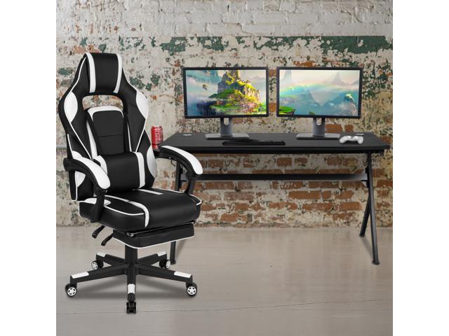 Click here for Gaming Desk with Cup Holder/Headphone Hook/Removab... prices