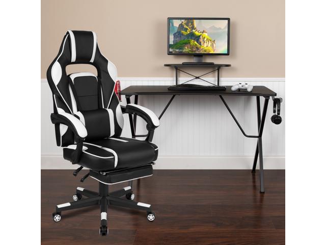 Click here for Black Gaming Desk with Cup Holder/Headphone Hook/M... prices