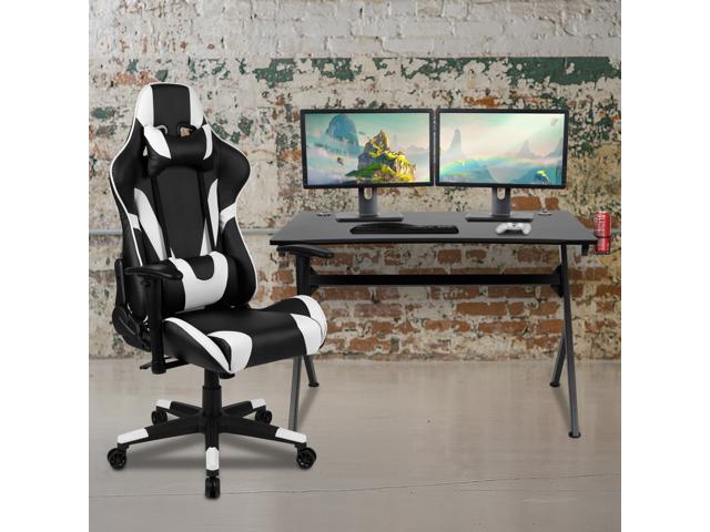 Click here for Black Gaming Desk and Black Reclining Gaming Chair... prices