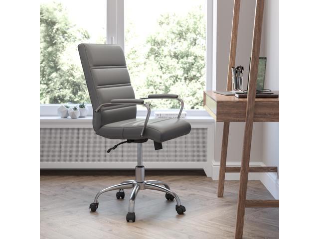 Click here for Mid-Back Gray LeatherSoft Executive Swivel Office... prices