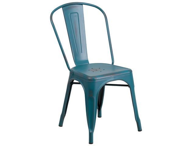 Click here for Commercial Grade Distressed Kelly Blue-Teal Metal... prices