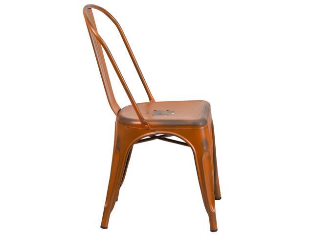 Click here for Commercial Grade Distressed Orange Metal Indoor-Ou... prices