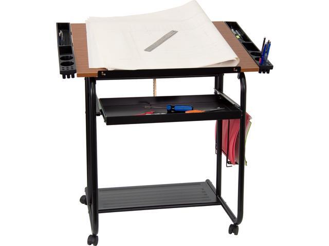 Click here for Adjustable Drawing and Drafting Table with Black F... prices