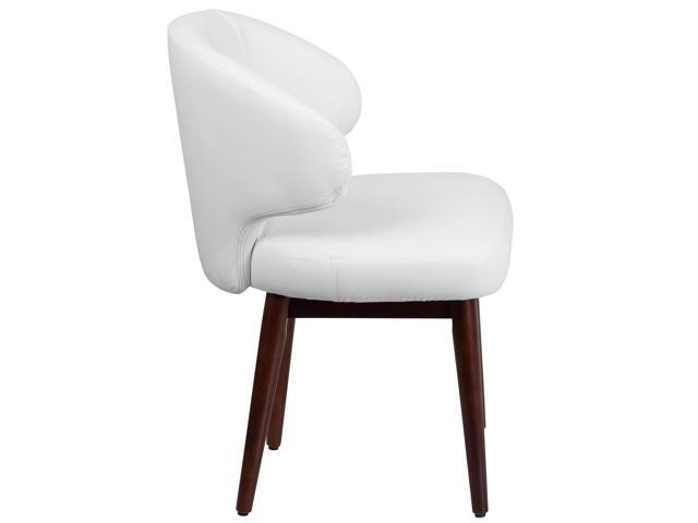 Click here for Comfort Back Series White LeatherSoft Side Recepti... prices