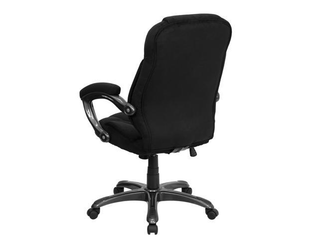 Click here for Flash Furniture GO-725-BK-GG High Back Black Micro... prices