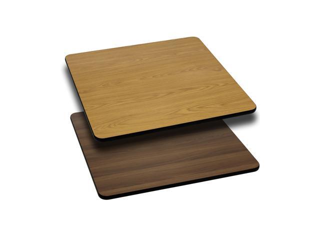 Click here for 24 Square Table Top with Natural or Walnut Reversi... prices