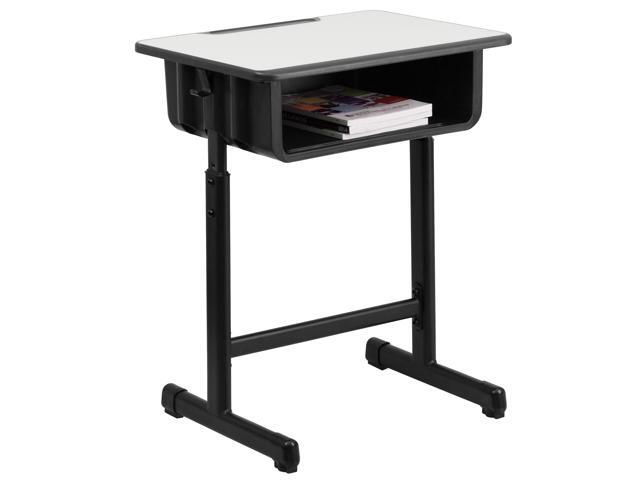 Click here for Student Desk with Grey Top and Adjustable Height B... prices