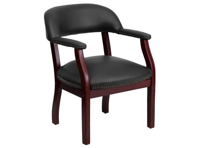 Click here for Black Vinyl Luxurious Conference Chair with Accent... prices