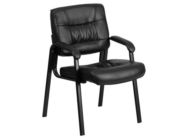 Click here for Black LeatherSoft Executive Side Reception Chair w... prices