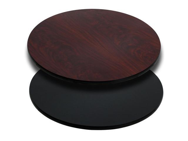 Click here for 42 Round Table Top with Black or Mahogany Reversib... prices