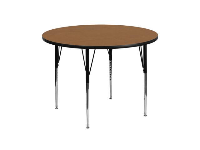 Click here for 42 Round Oak Thermal Laminate Activity Table - Sta... prices