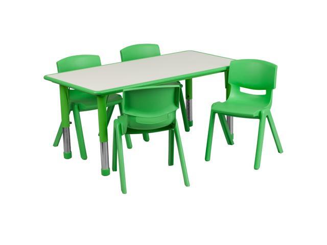 Click here for 23.625W x 47.25L Rectangular Green Plastic Height... prices