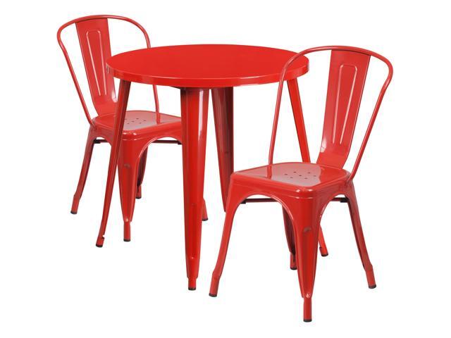 Click here for Flash Furniture Baker Indoor-Outdoor 30 Round Tabl... prices