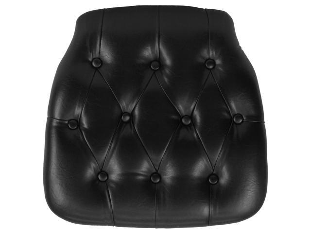 Click here for Hard Black Tufted Vinyl Chiavari Chair Cushion prices