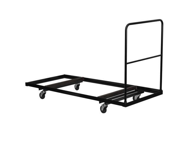 Click here for Black Folding Table Dolly for 30W x 72D Rectangula... prices